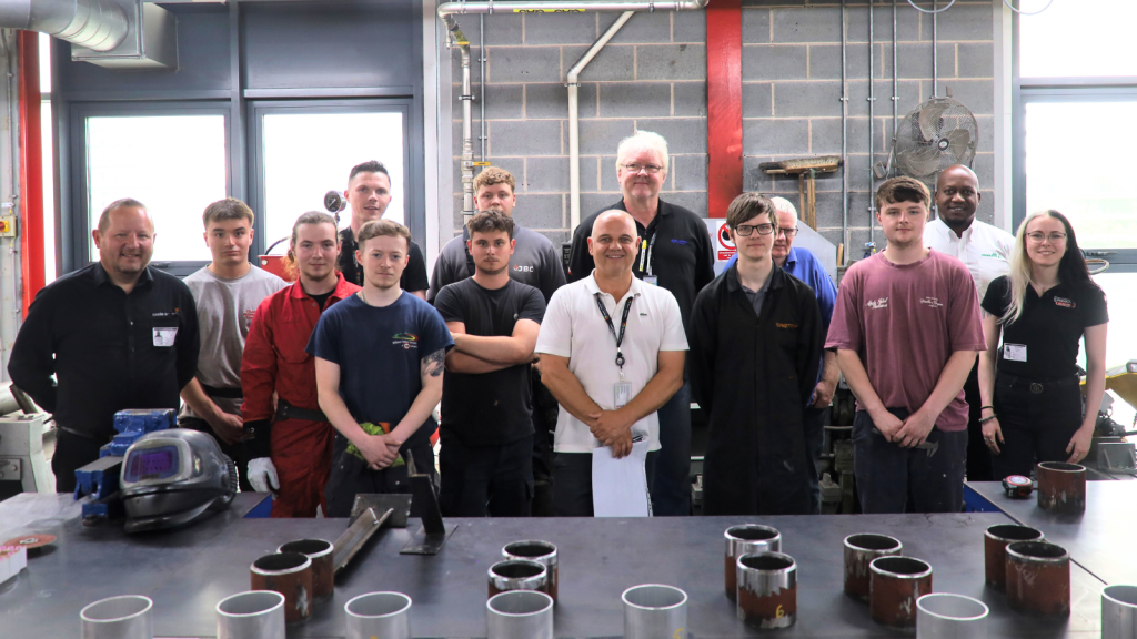Castleford College apprentices show off skills at welding competition ...
