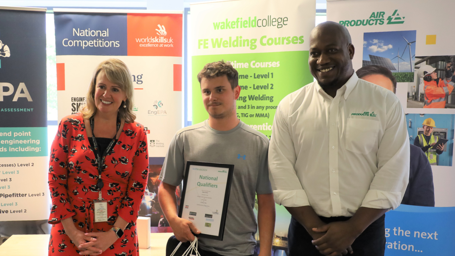 Castleford College apprentices show off skills at welding competition ...